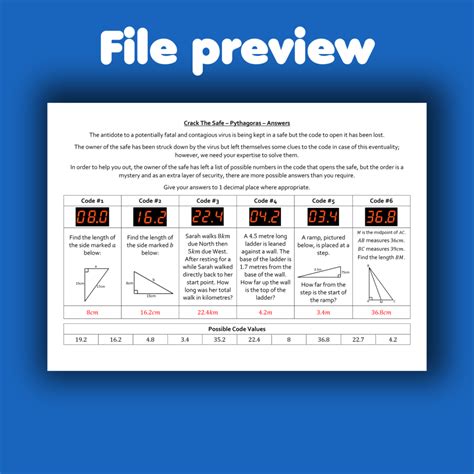 Crack The Safe Pythagoras Andy Lutwyche