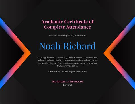 Free Printable Academic Certificate Templates To Customize Online