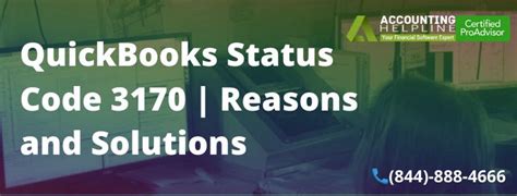 What Are The Causes For Quickbooks Status Code 3170 Quickbooks