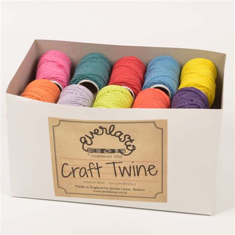 Solid Bakers Twine Display Box Rope Source