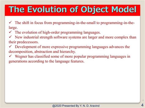 the object model pdf programming languages computing