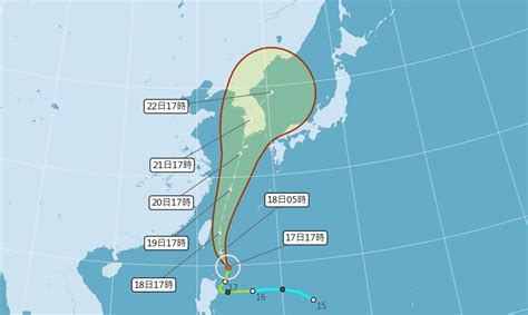 今年第一個侵台颱風「丹娜絲」持續東移，今晚解除陸上警報 Tnl The News Lens 關鍵評論網