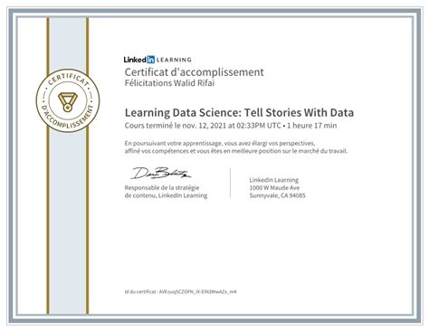 Certificate Of Completion Walid Rifai