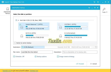Review Easeus Todo Backup Free Cara Mudah Backup Data Sistem Tuxlin Blog