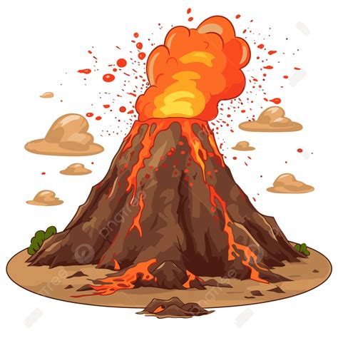 Volcano Drawing