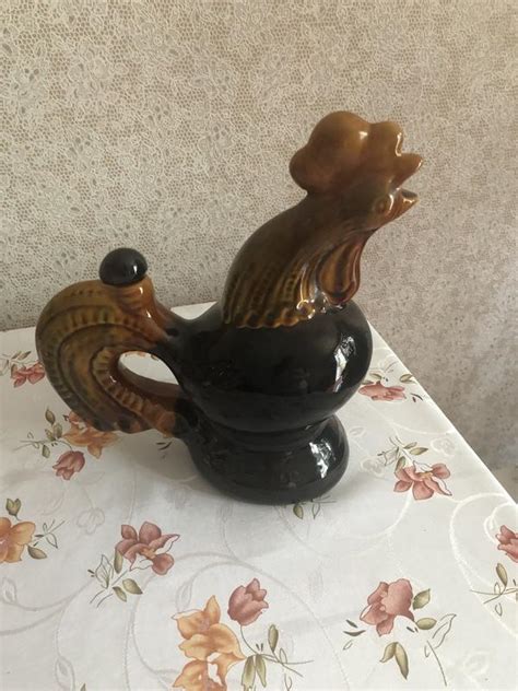 Півник оригінал васильківська майоліка та баранець — ціна 12000 грн у каталозі Статуетки Купити