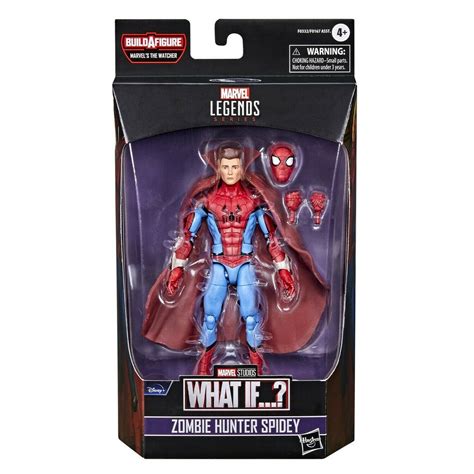 Marvel Legends Zombie Hunter Spidey What If Action Figure Kapow Toys