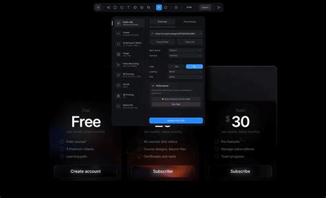 publish to 3d site 3d ui interactive web design with spline design code