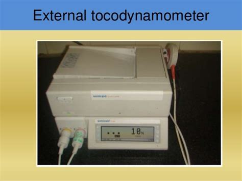 Tocodynamometer Cardiotocogram