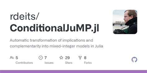 github rdeits conditionaljump jl automatic transformation of implications and complementarity