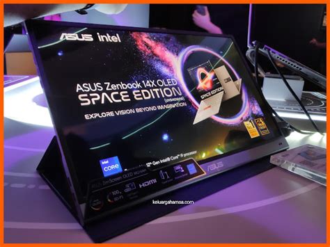 Asus Zenbook Space Edition Laptop Dengan Tema Luar Angkasa