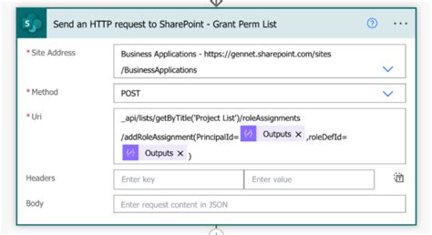 Custom Sharepoint Permissions Using Power Automate