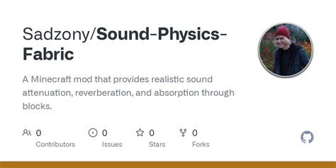 GitHub Sadzony Sound Physics Fabric A Minecraft Mod That Provides Realistic Sound Attenuation