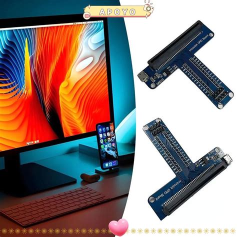 อะแดปเตอร์ Apoyo Breadboard บอร์ดพัฒนา Diy แบบ T Python Universal Bbc Microbit Microbit Board