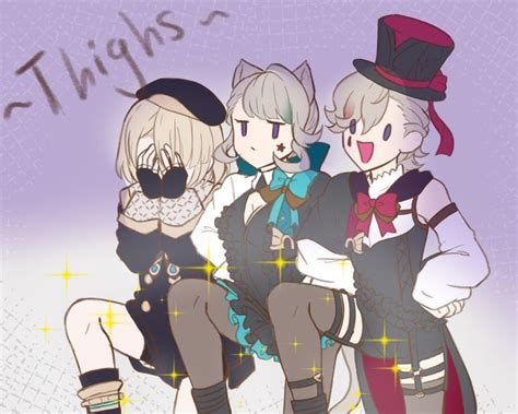 Lyney Lynette Freminet Character Design Cute Anime Guys Anime Funny