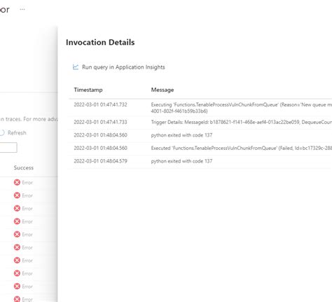 Function App Not Ingesting Vulnerabilities · Issue 4322