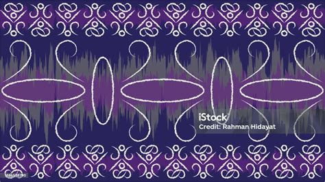 패브릭 Sasirangan벡터 Banjar 부족의 전형 보라색 질감 배경 벽지 흰색 선과 나비 예술 모양 바틱 추상 전통 인도네시아 0명에 대한 스톡 벡터 아트 및 기타