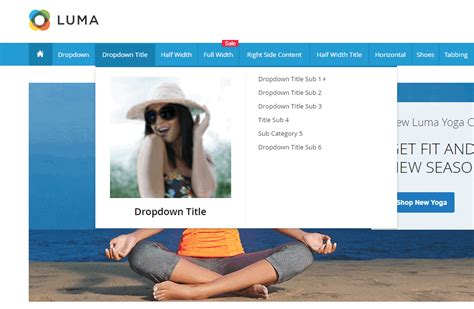Magento Mega Menu User Guide