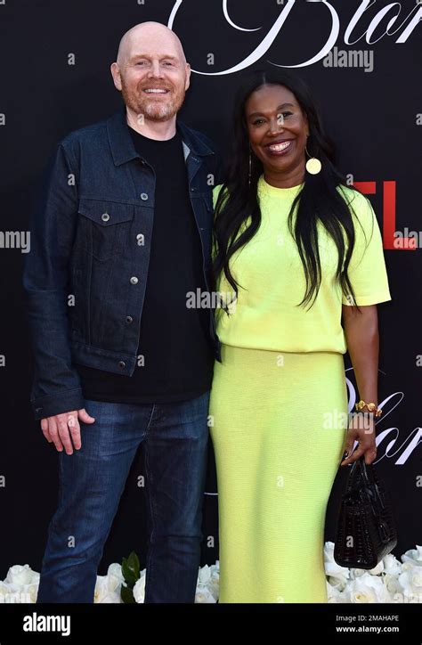 Bill Burr And Nia Renee Hill Arrive At The Premiere Of Blonde Tuesday Sept At Tcl