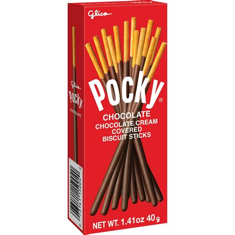 Glico Pocky Chocolate Sticks Case Of 20 141 Oz