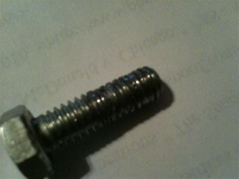 What Does A Cross Threaded Bolt Look Like At Kenton Bridges Blog