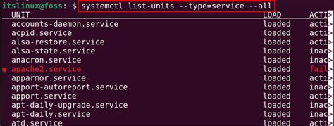 How To List Services Using Systemctl Command Its Linux Foss