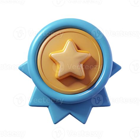 Unforgettable Elegant Circular Badge Symmetrical Four Point Star Flat Color Crisp Edges