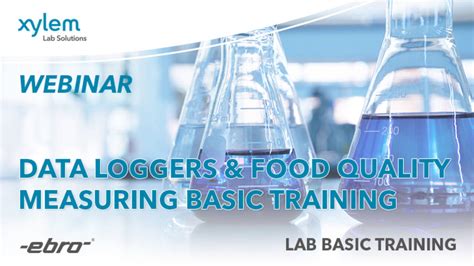 Webinar High Temperature Data Loggers And Measuring Food Quality English Ebro® Xylem Analytics