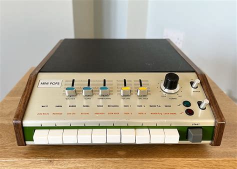 Keio Korg Mini Pops Mp 7 Analogue Drum Machine Reverb Uk