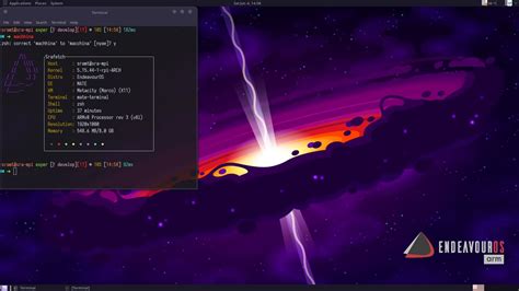 Fastfetch Applications Endeavouros