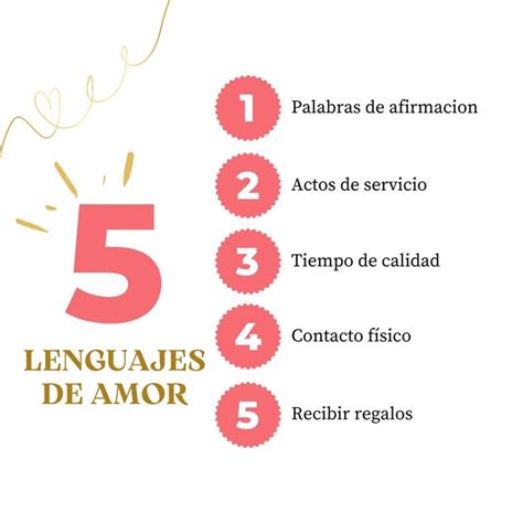 ¡descubre Los 5 Lenguajes Del Amor 💖🌟 En El Camino Del Amor Cada
