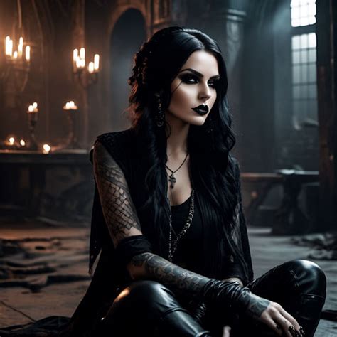 Goth Beauty By Zari93 On Deviantart