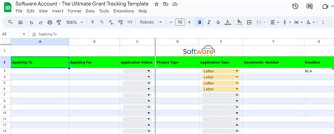 Top Grant Tracker Spreadsheet Templates Easy Guide