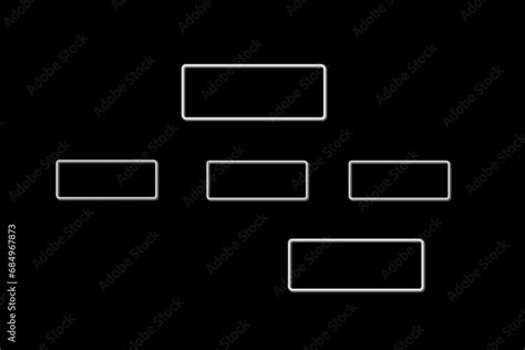 Block Diagram Analysis Scheme Flow Chart Self Drawing Animation Animated Infographics Black