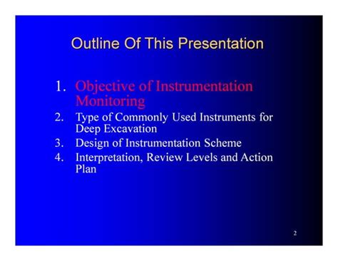 Monitorin And Instrumentation For Deep Excavationpdf