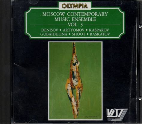 Moscow Contemporary Music Ensemble Vol3 Music