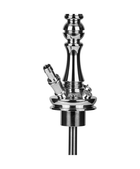 Moze Tradi M Silver Caesar Crystal Grey High Quality Traditional Hookah