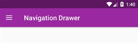 Diseño Android Menu Lateral Navigation Drawer Listeners Navigation Framework