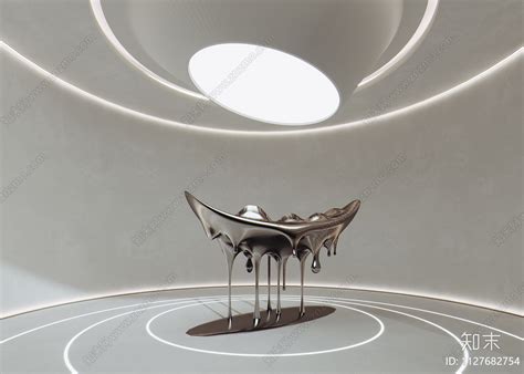 新中式不锈钢船艺术装置3d模型下载【id 1127682754】 知末3d模型网