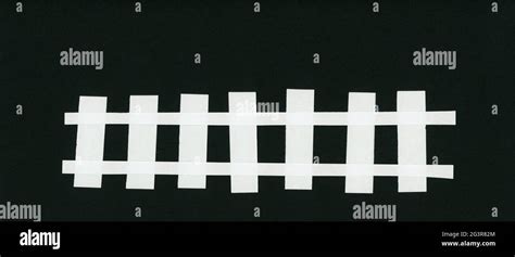 Paper Fence Illustration Stock Photo Alamy