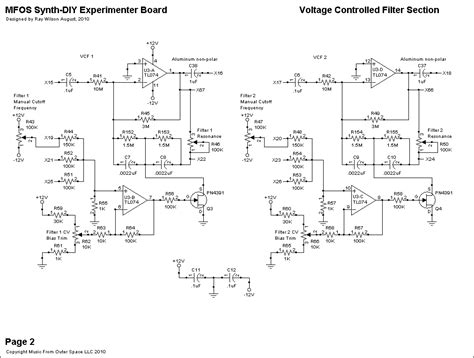 Simple Vcf Schematics From Electronics Basics Synthesizer