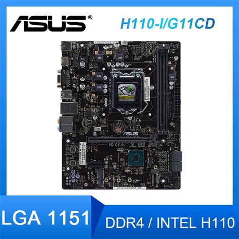 Original Asus H110 I G11cd Dp Mb Intel H110 Motherboard Lga 1151 Ddr4 Stonetaskin