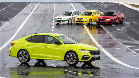 Škoda Octavia Rs How It Has Evolved Škoda Storyboard