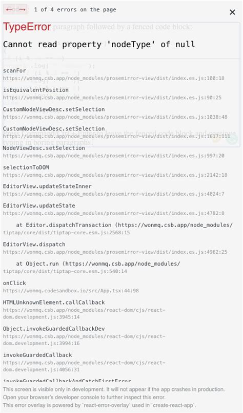 Issue With Tiptapextension Code Block Lowlight In Reactjs · Issue