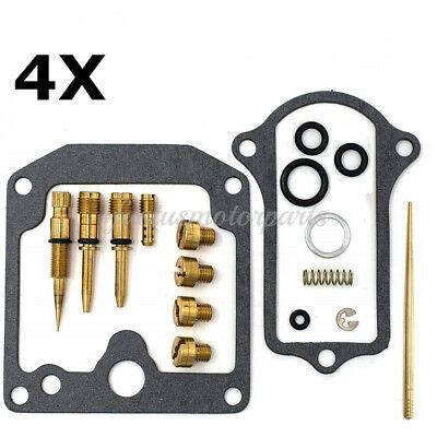 4 X Carburetor Carb Repair Kit For 77 78 Kawasaki Kz650 Kz650c Kz650d