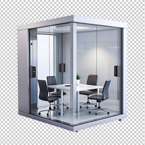 Premium PSD Silent Cube Meeting Pod Loop