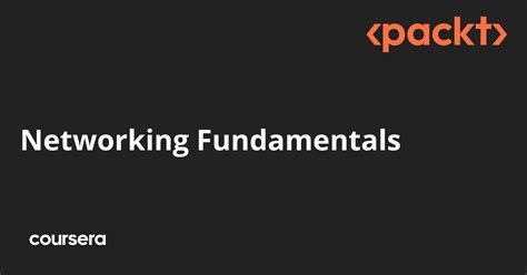 Networking Fundamentals Coursera
