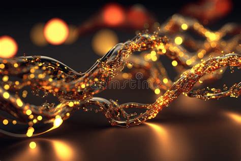 Technology Concept Of Data Flow Data Collecting And Sorting In Digital