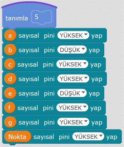 Mblock Ile Arduino Seven7 Segment Uygulaması Blogkod