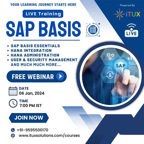 Itux On Linkedin Itux Sapbasisconsultant Sapbasis Sap Training Online Ittraining